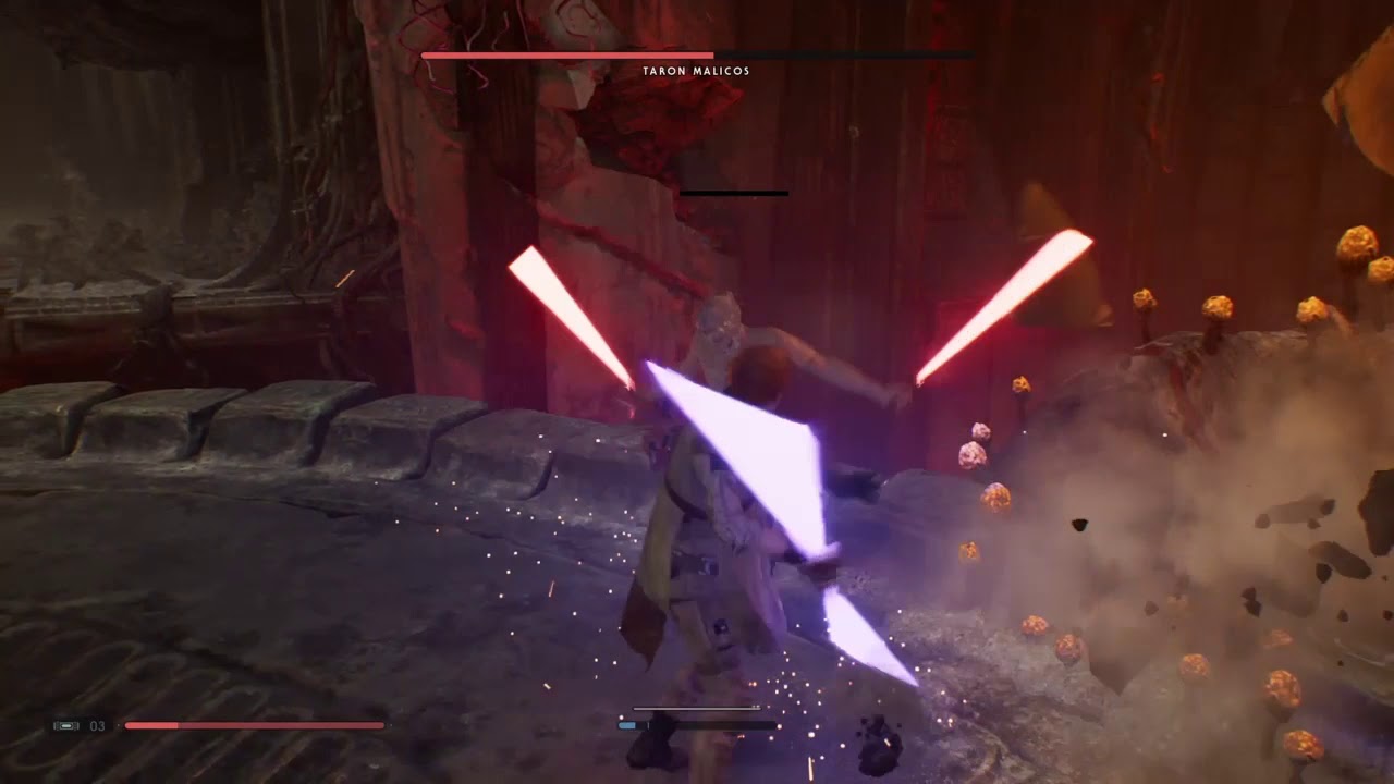 Kal Cestis vs. Taron Malicos / Star Wars JEDI: Fallen Order - YouTube