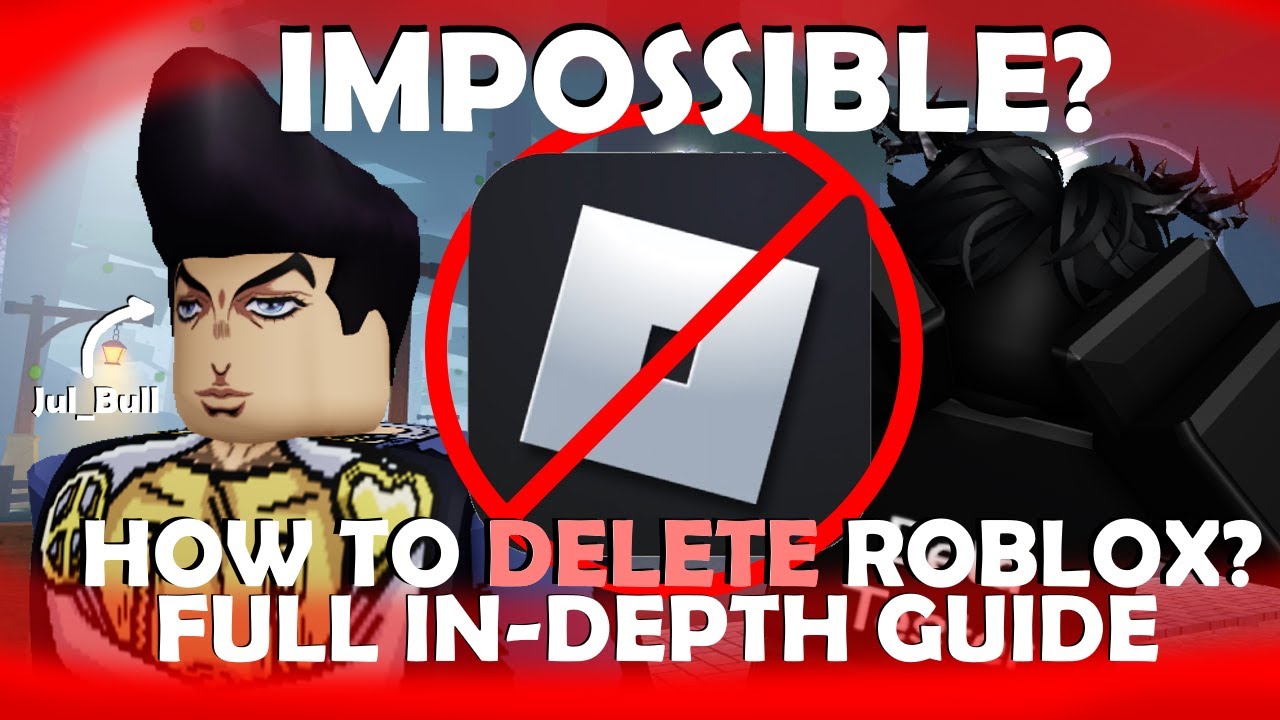 How to delete Roblox full easy guide (step by step) - YouTube