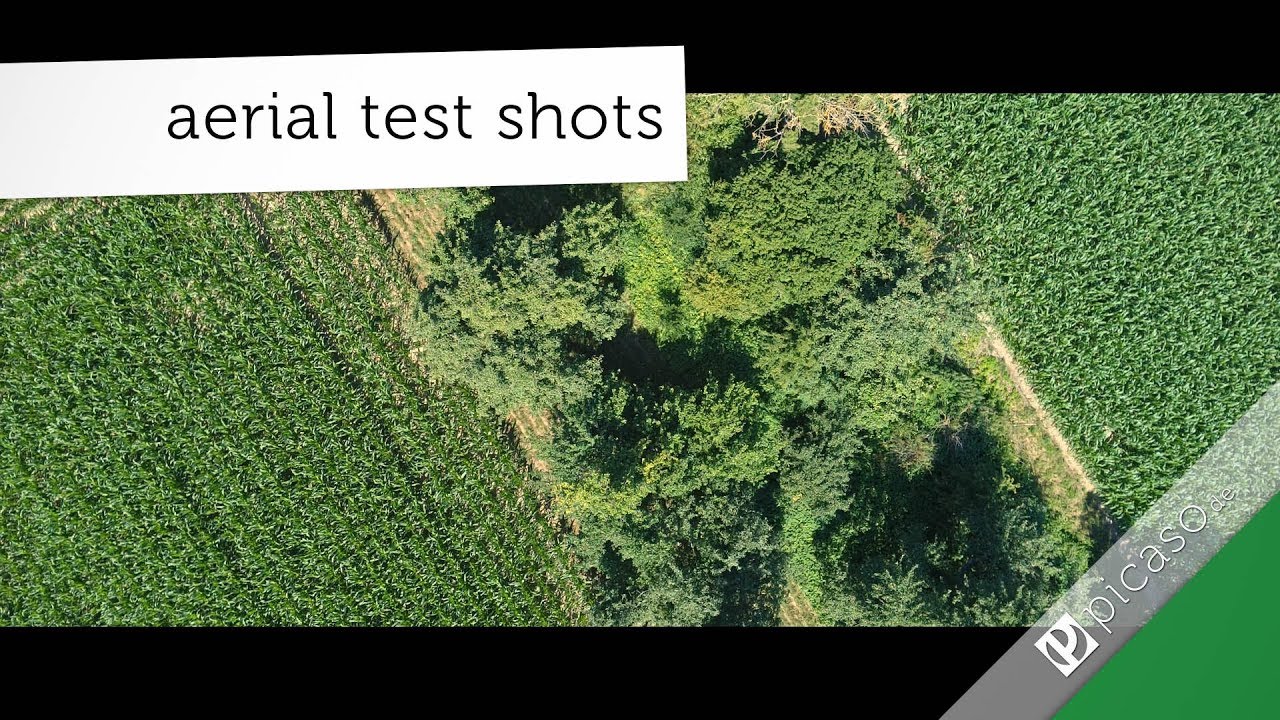 aerial test shots - YouTube