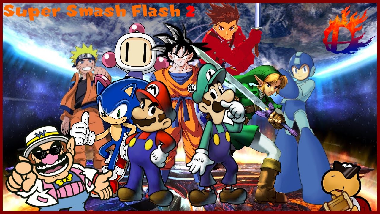 Super Smash Flash 2 le Fan-Game de Super Smash Bros sur PC ! - YouTube
