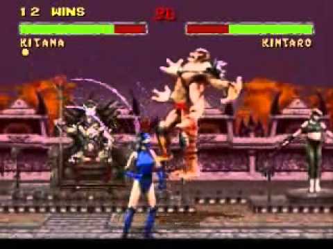 Mortal Kombat 2 SNES: Kitana Very Hard part 2/2