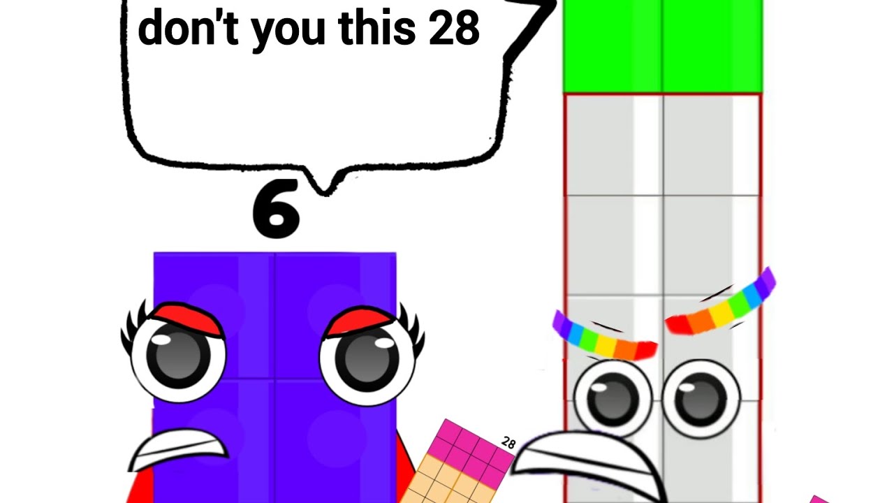 number blocks band 2.8 21 to 28 than 6,14 and 23 three angrys for 28 ...