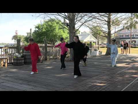 Tai Chi (Yang Style 24 Form) with HanQing Tai Chi in The Villages, Florida 27 March 2025. - YouTube