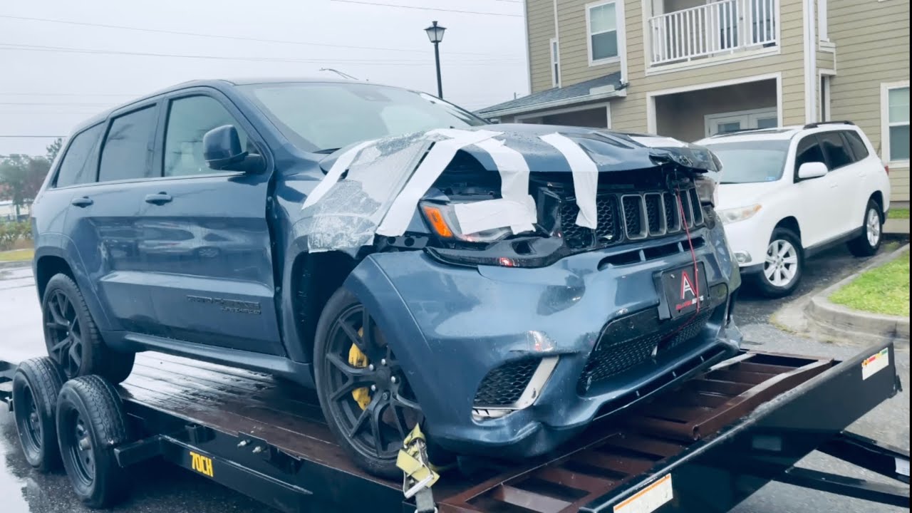 TrackHawk was delivered new build on the way @FloridaMadeMG POV - YouTube