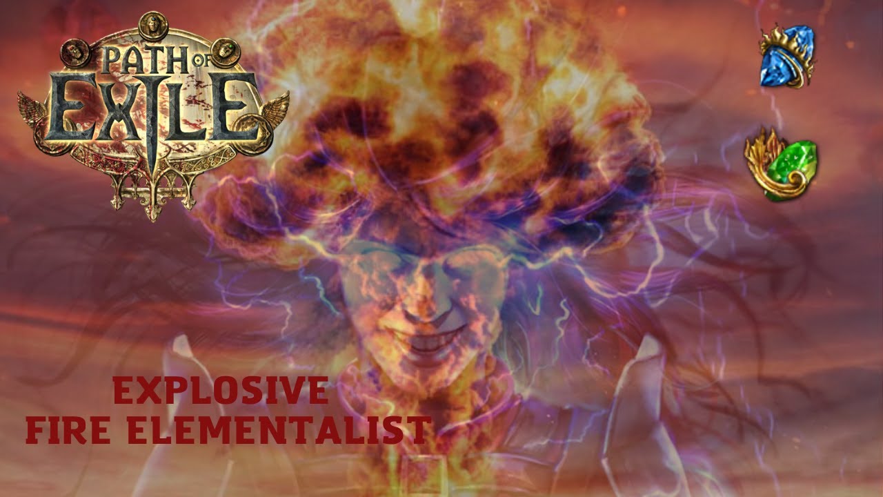 Path Of Exile Sentinel 3.18 - Explosive Fire Trap - Elementalist Witch ...