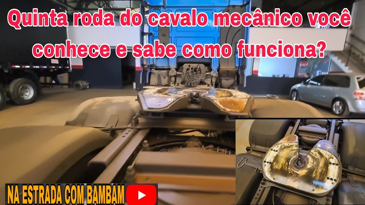 Como funciona a quinta roda dos caminhões pesados? #199/23 - YouTube