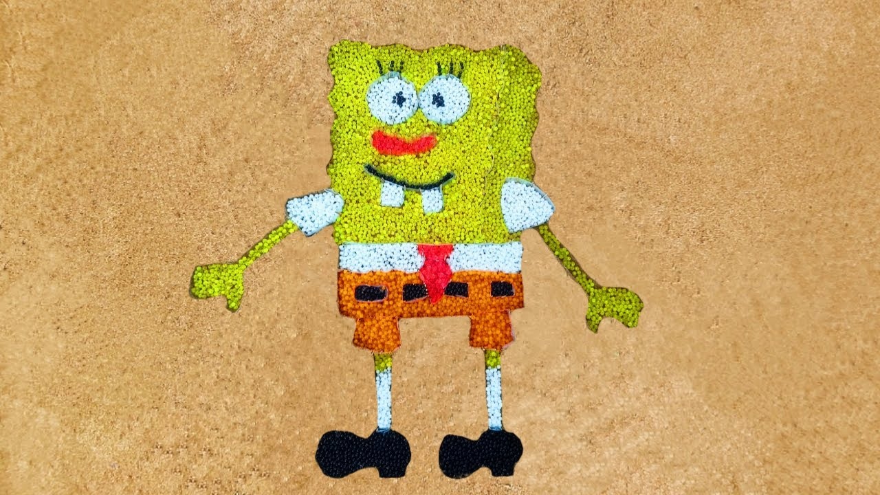 HOW TO MAKE A SPONGEBOB WITH ORBEEZZ #patrick #spongebob #orbeez # ...