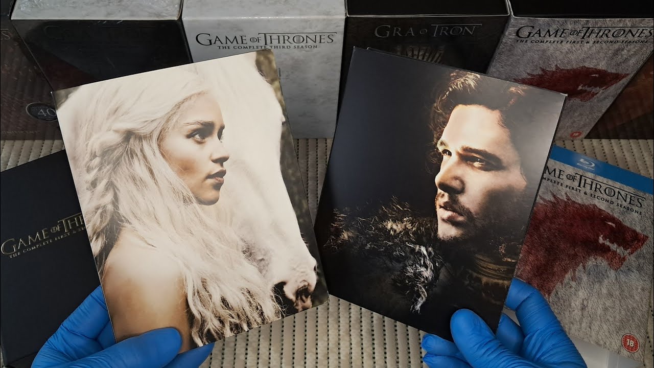 GOT Gra o Tron Sezon 1 + 2 Blu-Ray BOX Game of Thrones Special Edition ...