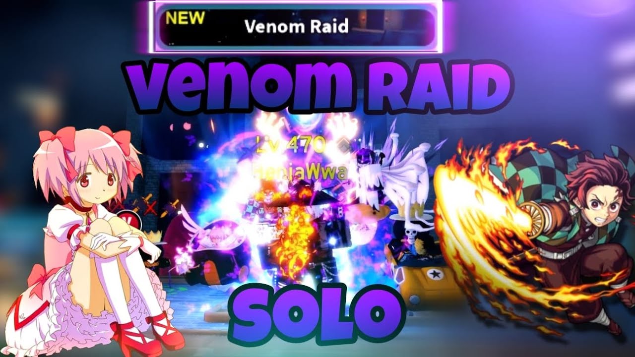 Venom Raid (solo) - All Star Tower Defense #astd #raids - YouTube