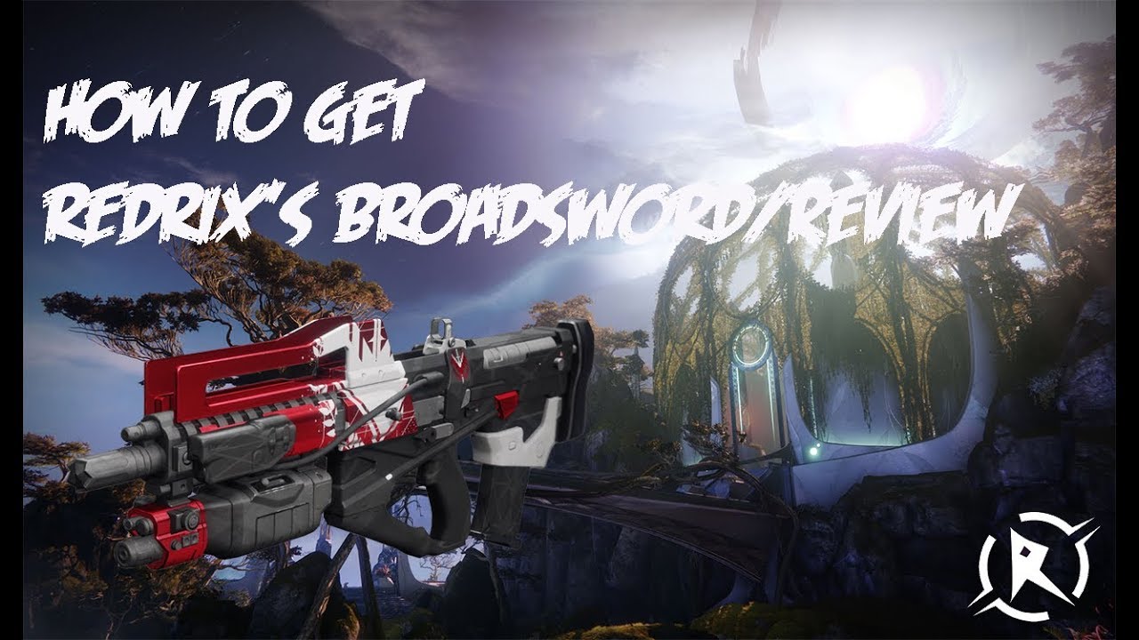 redrix's broadsword and how to get it and review - YouTube