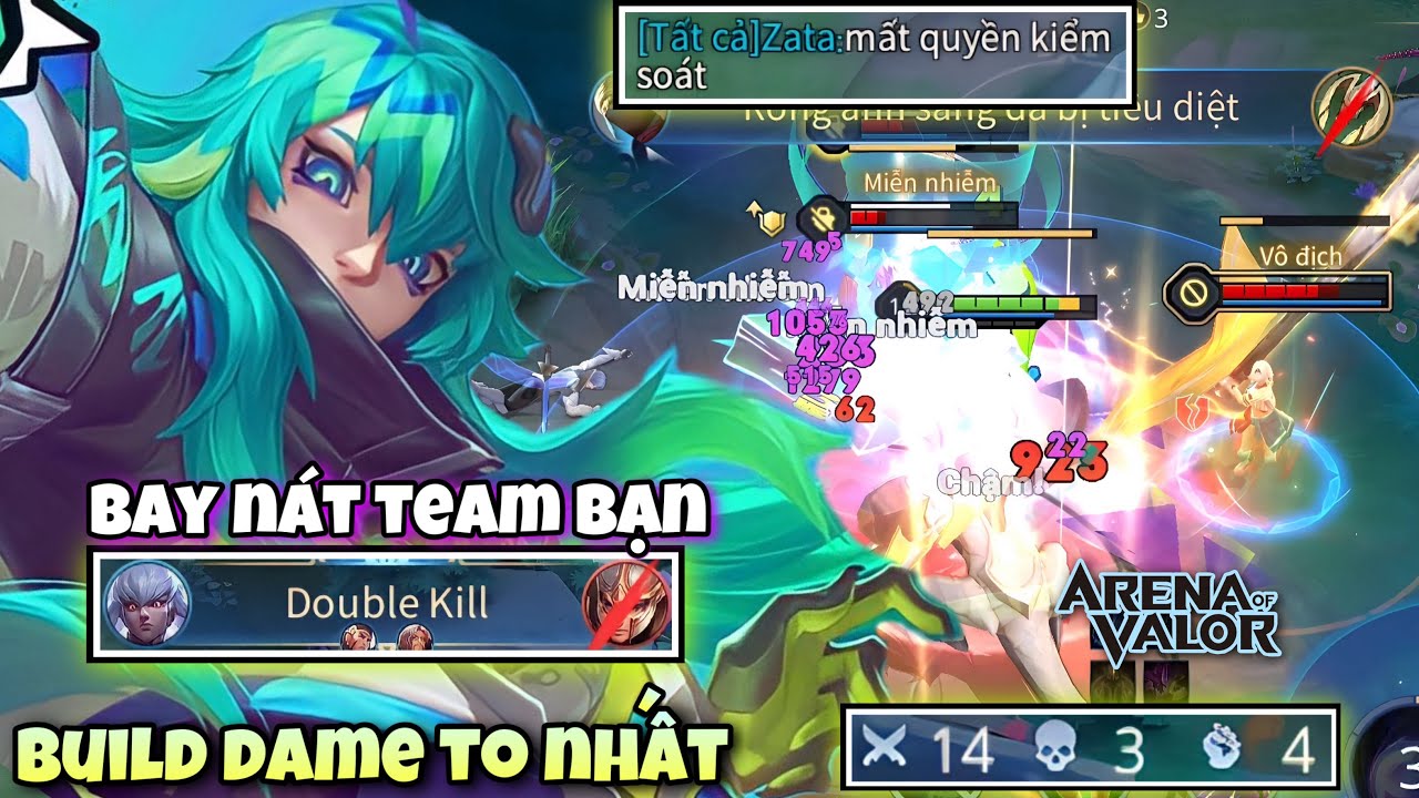 " Mất Quyền Kiểm Soát " TZT Lên Build Mạnh Nhất Cho Zata Bay Nát Giáp ...