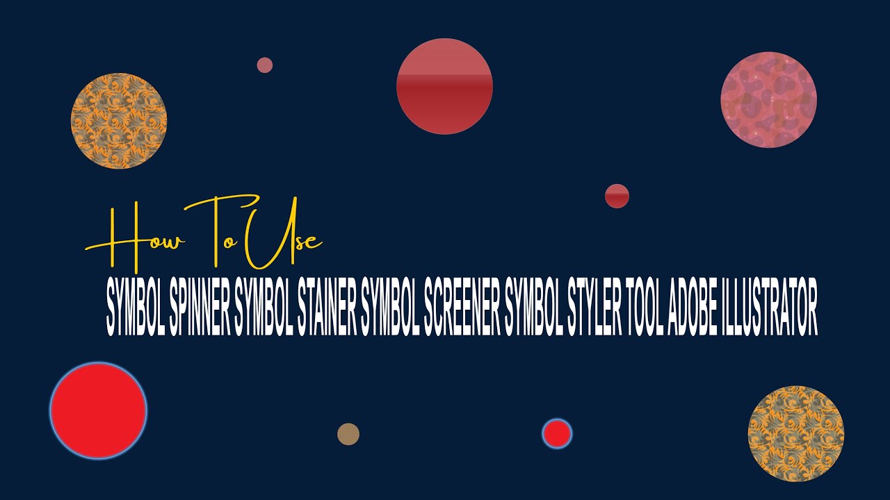Symbol Symbol Spinner Stainer Screener and Styler tool in adobe ...