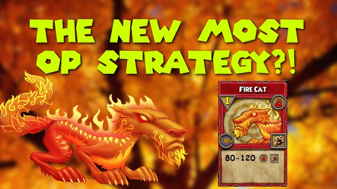 Wizard101 The Rampager PvP (1v1): THE OP FIRE CAT STRATEGY?! - YouTube