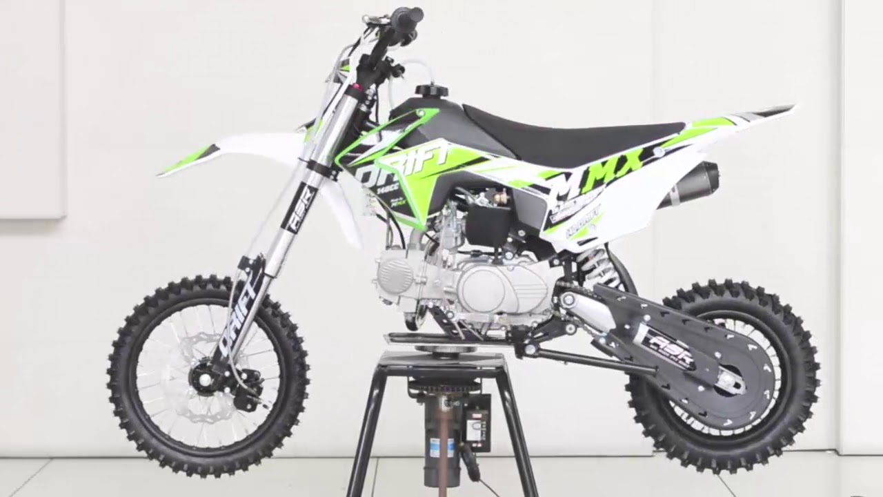 Dirt Bike Mini MX DRIFT 2019 140cc YX - YouTube