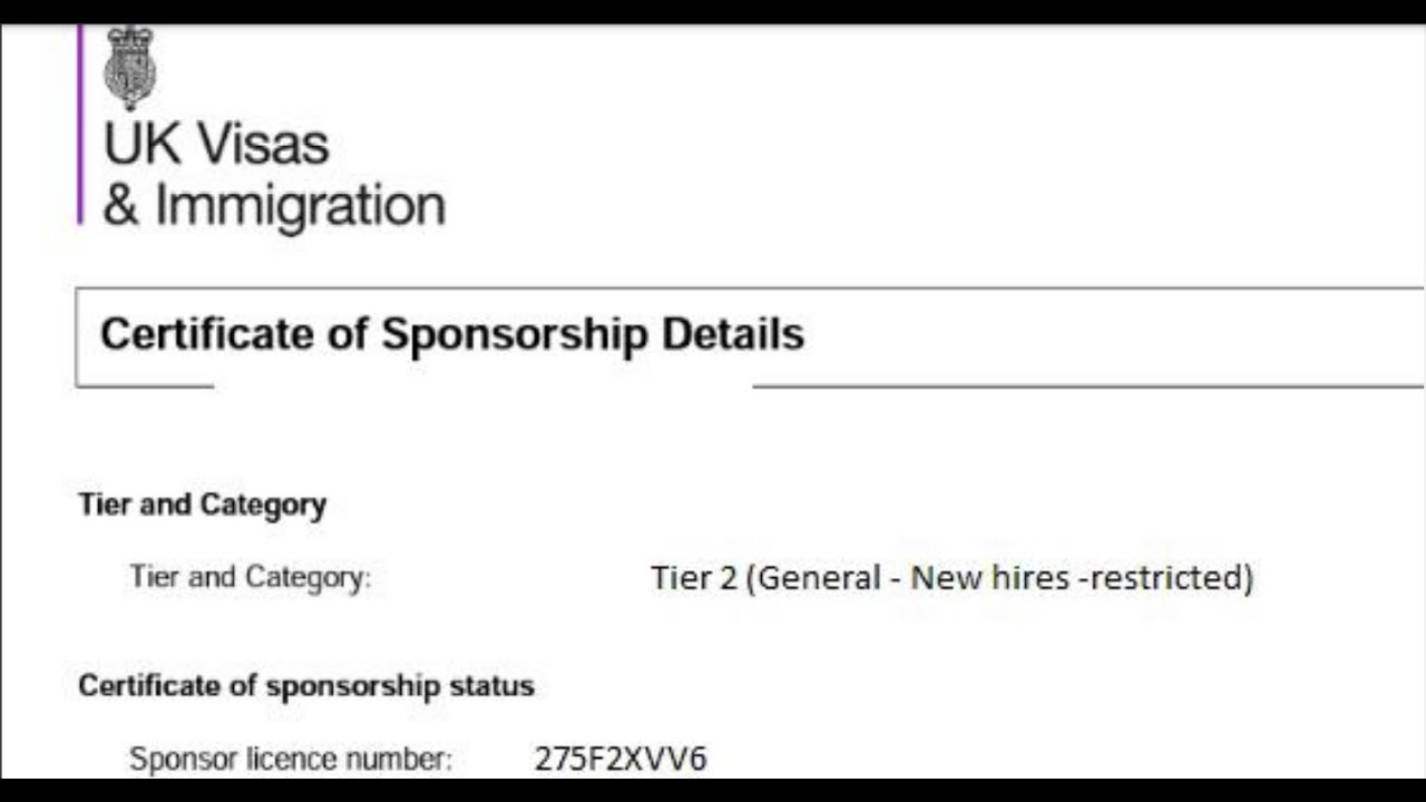 Three Ways To Know If Your COS Certificate Of Sponsorship Is Fake Or