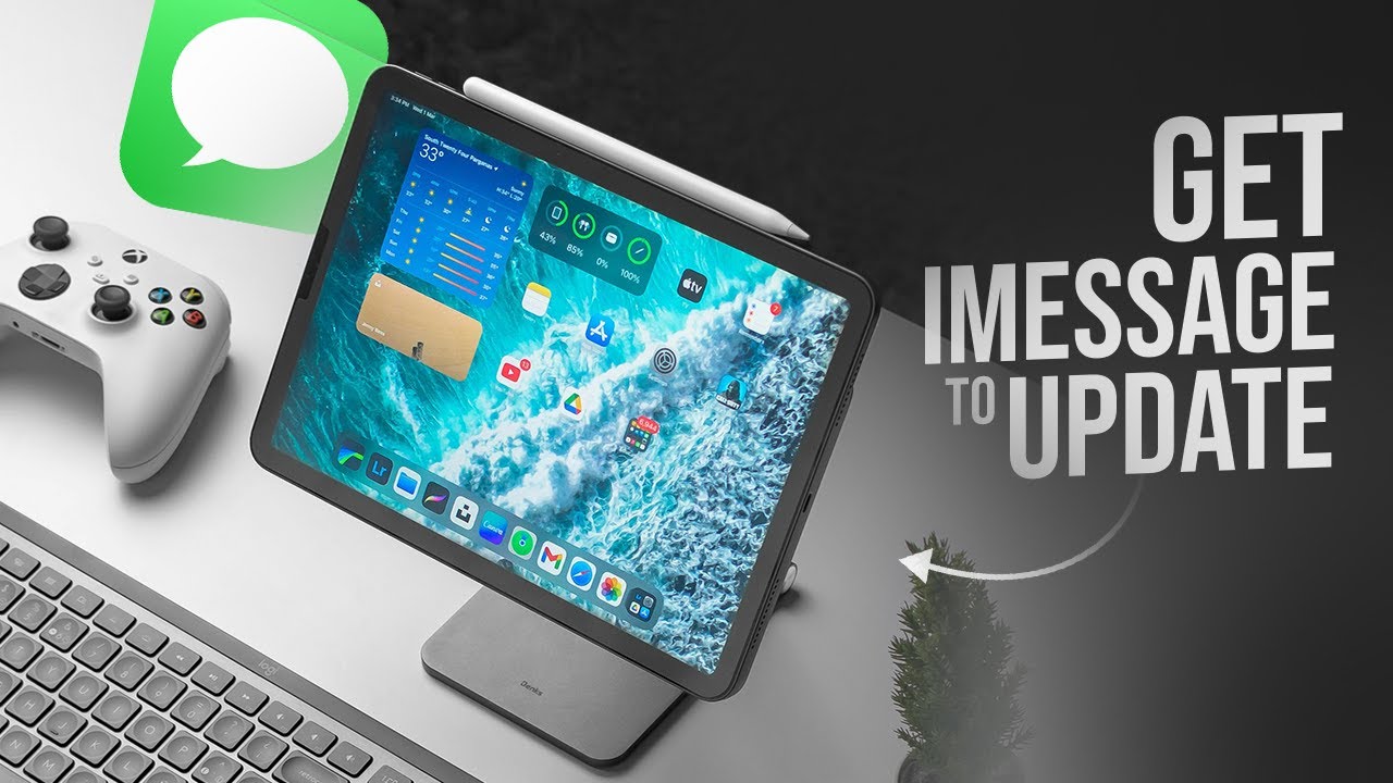 How to Get iMessage to Update on iPad (tutorial) - YouTube