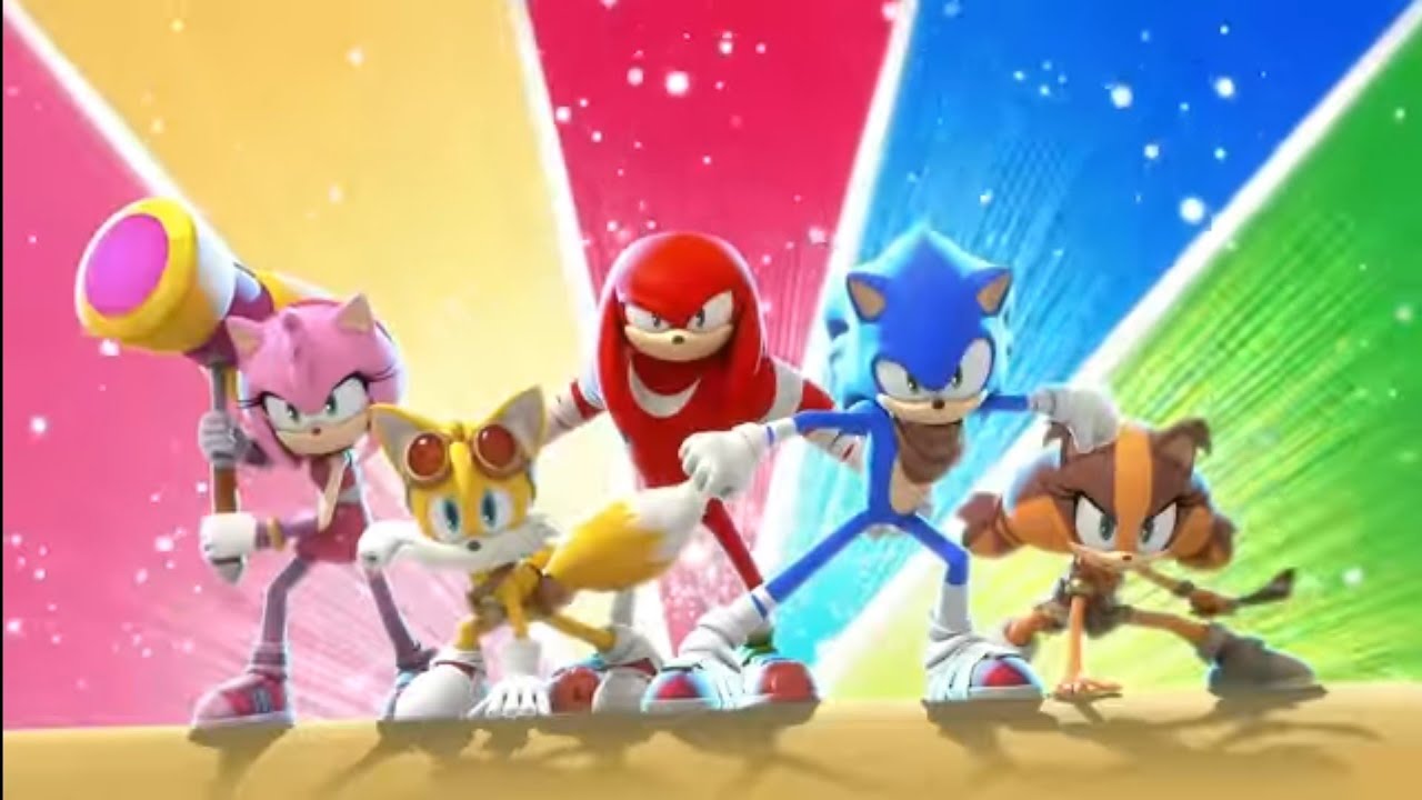 sonic boom they chasing eggman. (animated cartoon) gameplay - YouTube