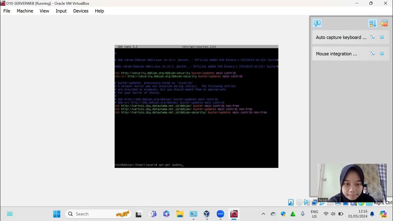Instalasi dan Konfigurasi SSH Server - YouTube