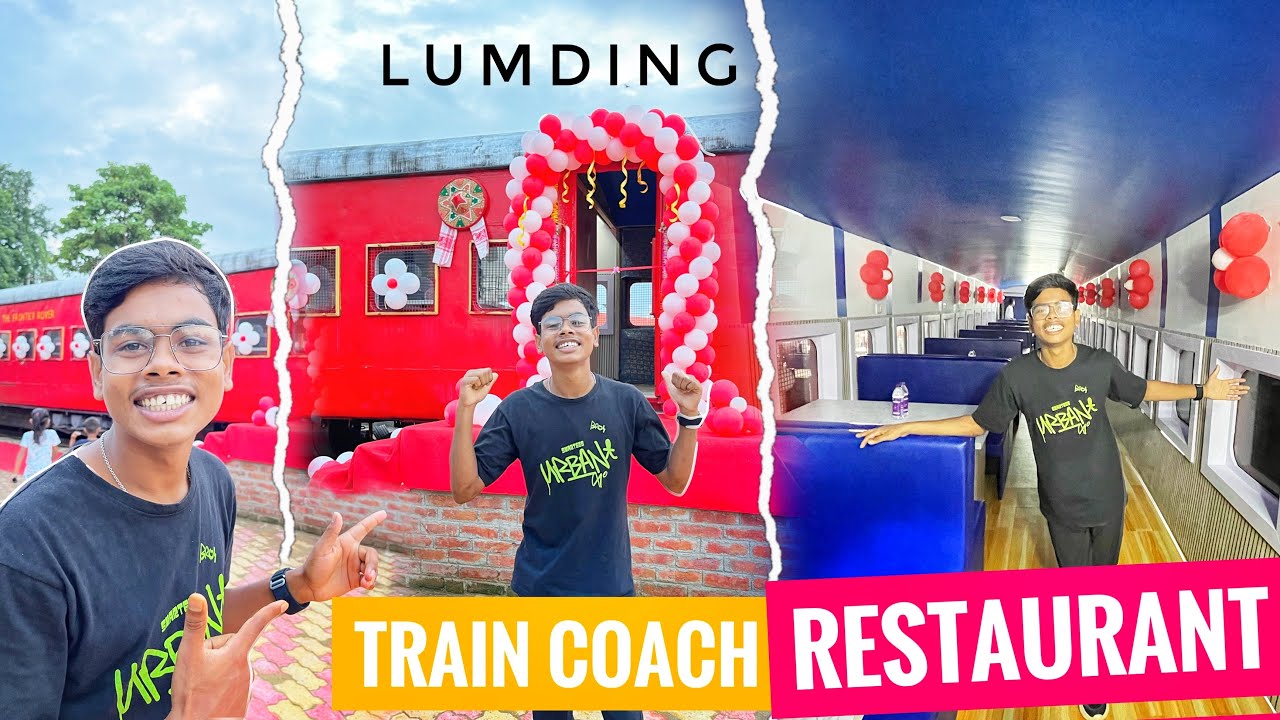 Inauguration of Lumding’s 🚂🚋 TRAIN COACH RESTAURANT🔥 || Vishwakarma ...