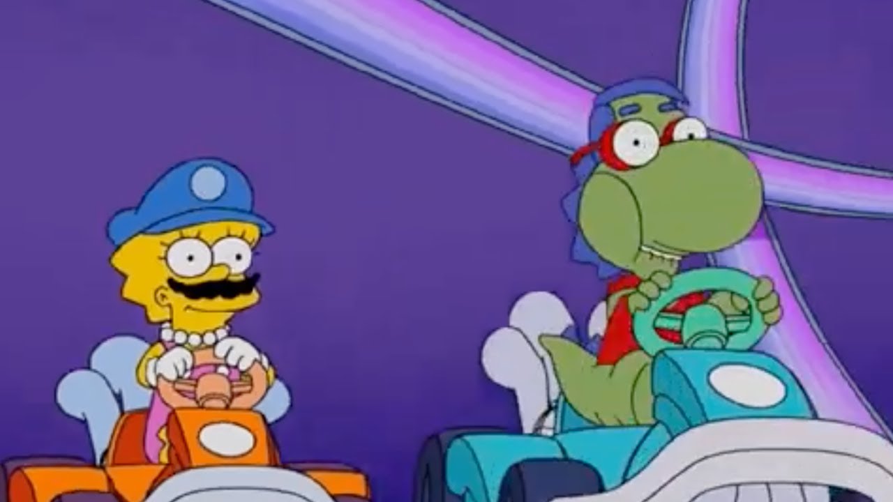 Mario Kart Simpsons - YouTube