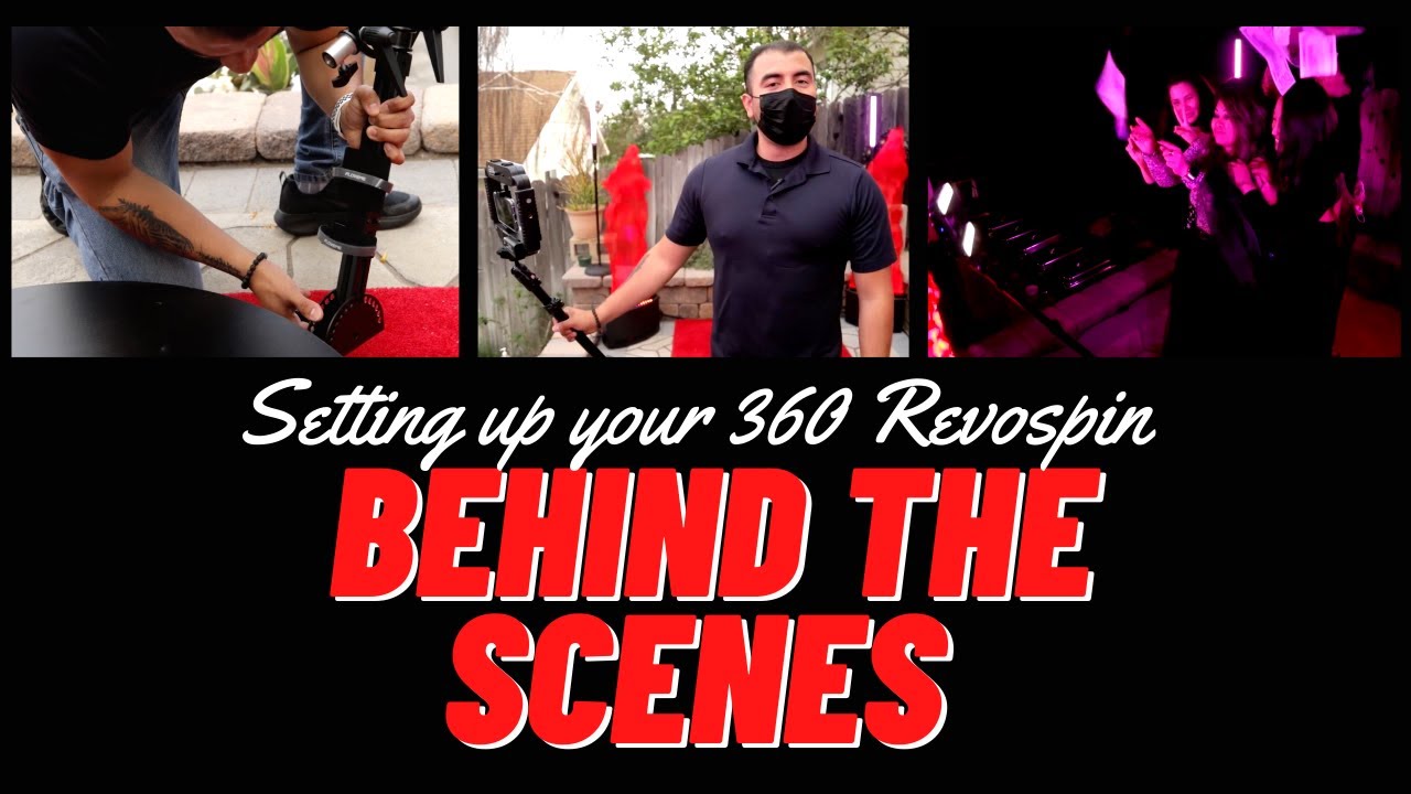 Setting Up Your 360 Revospin - Behind The Scenes - YouTube