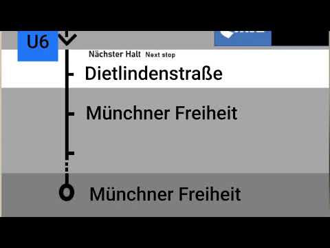 Ansage Bis Münchner Freiheit Linie U6 MVG München Neue Anzeiger