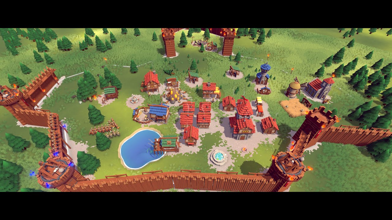 Lets build a Medieval Castle - BECASTLED - YouTube