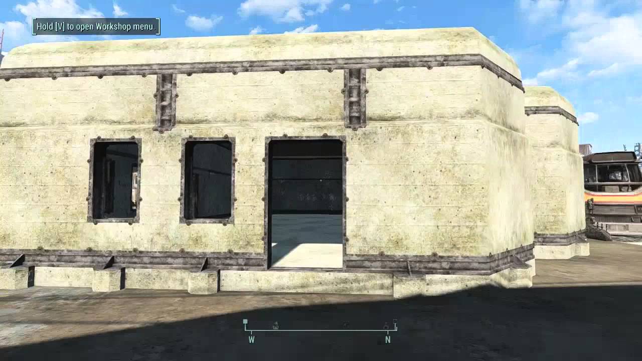 Snap and Build - The Bunker - Fallout 4 - YouTube