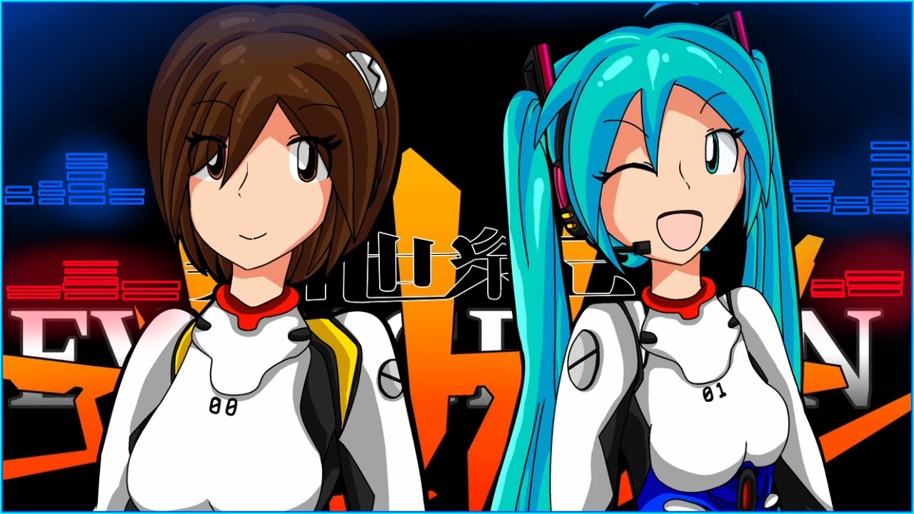 A Cruel Angel's Thesis - Hatsune Miku V4X & MEIKO V3 REMIX PV - YouTube