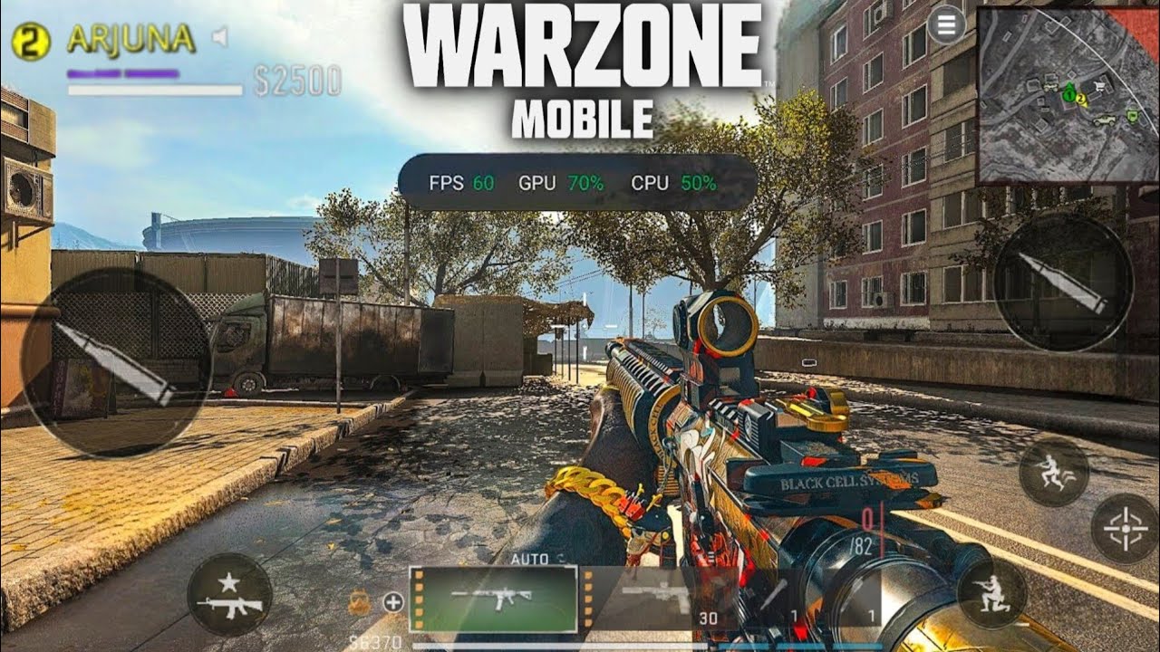 WARZONE MOBILE 60 FPS GAMEPLAY | Credit @thevizuff - YouTube
