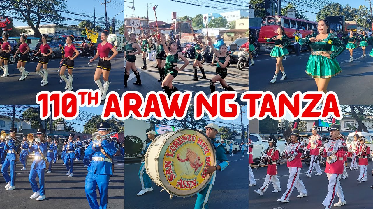 110th Araw ng Tanza Cavite | Lohitor Festival 2024 - Grand Civic Parade ...