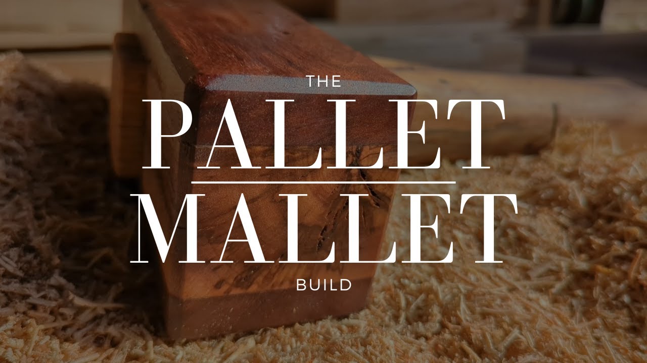 How to Make a Wooden Mallet from Scrapwood - YouTube