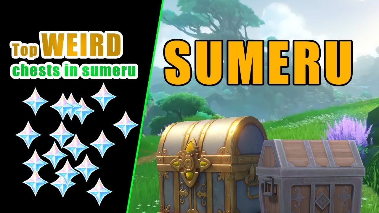 Top weird chests in Sumeru ( Genshin impact ) + giveaway - YouTube