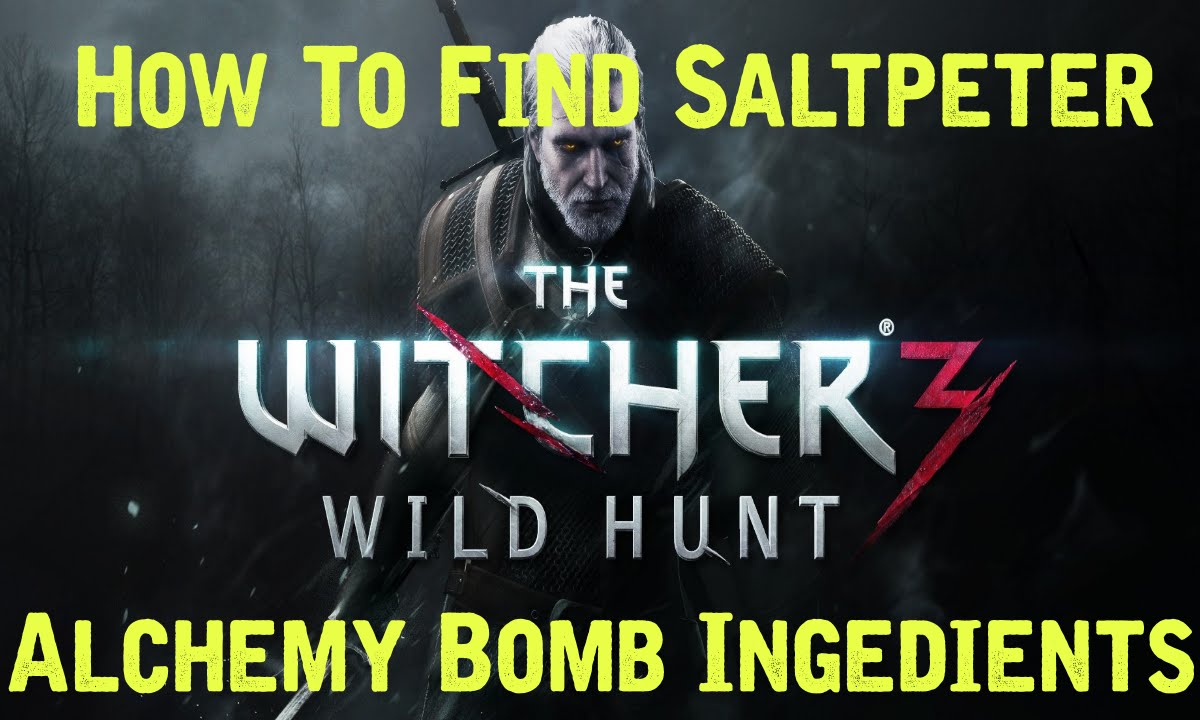 How To Find Saltpeter For Bombs - The Witcher 3 Wild Hunt - YouTube