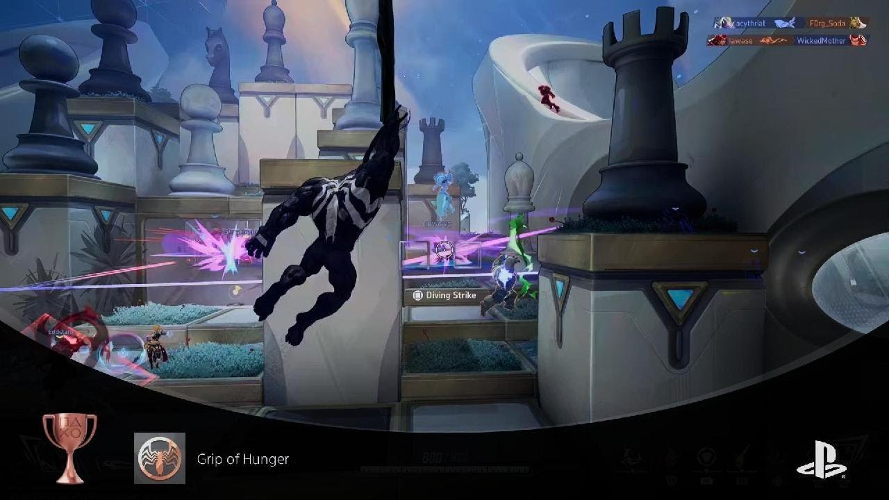 Marvel Rivals, Grip of hunger trophy - YouTube