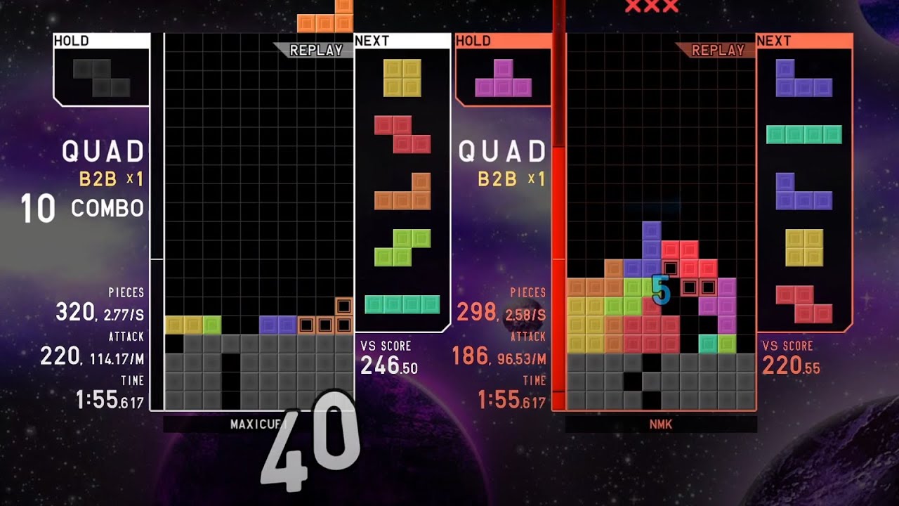 satisfying tetris high APM compilation v3 - YouTube