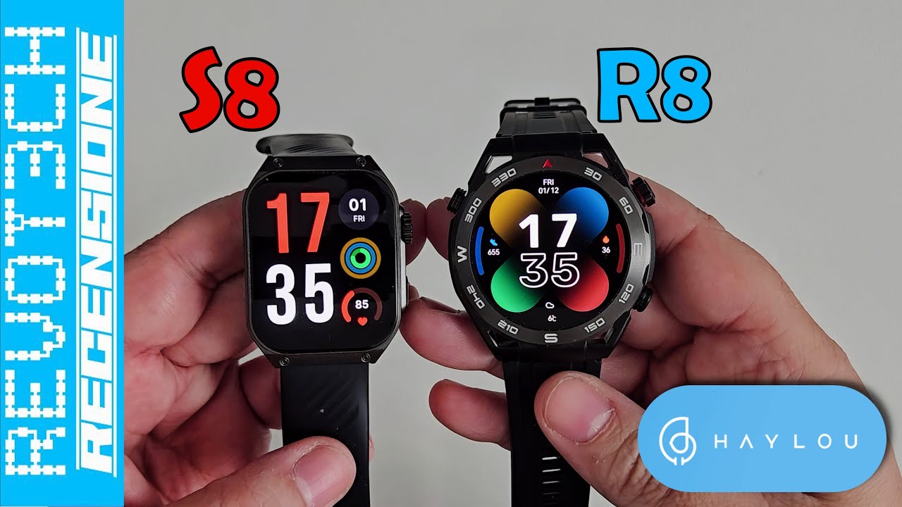 Haylou R8 e S8 Smartwatch Review: 2 Smartwatch STREPITOSI a Prezzi ...