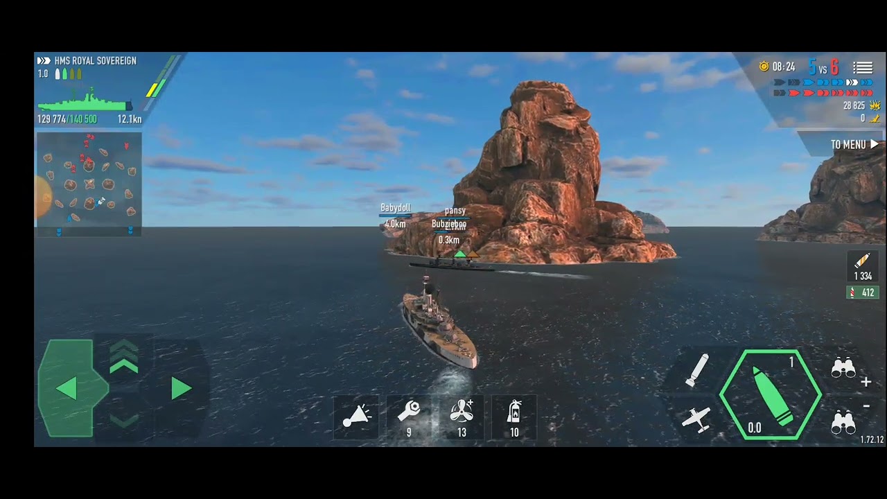 hello dost to I play today Battle of warships ⛴️⛴️ . with game play..🤦🤦 ...