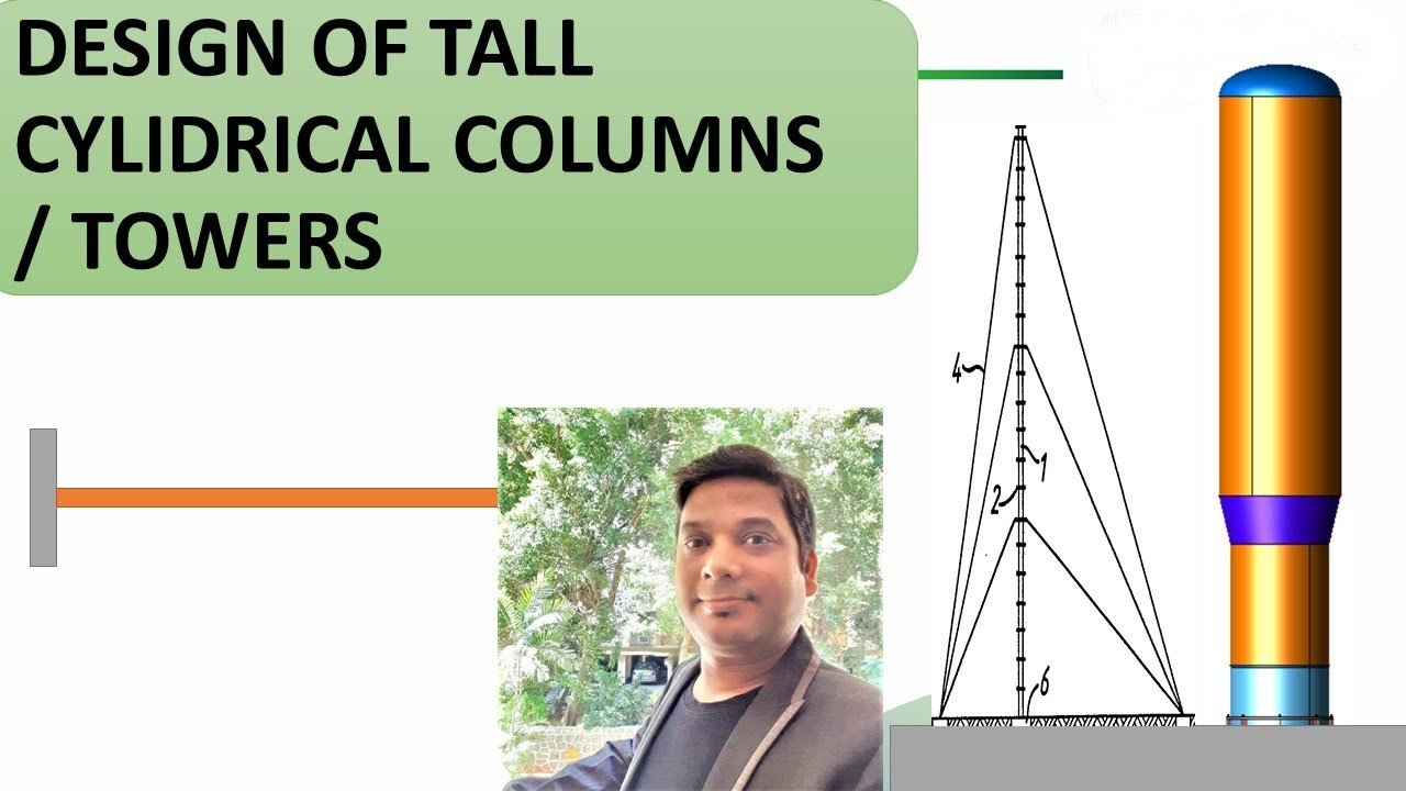 Design of Tall Towers or Column: PART 1 (Static Equipment Design Course ...