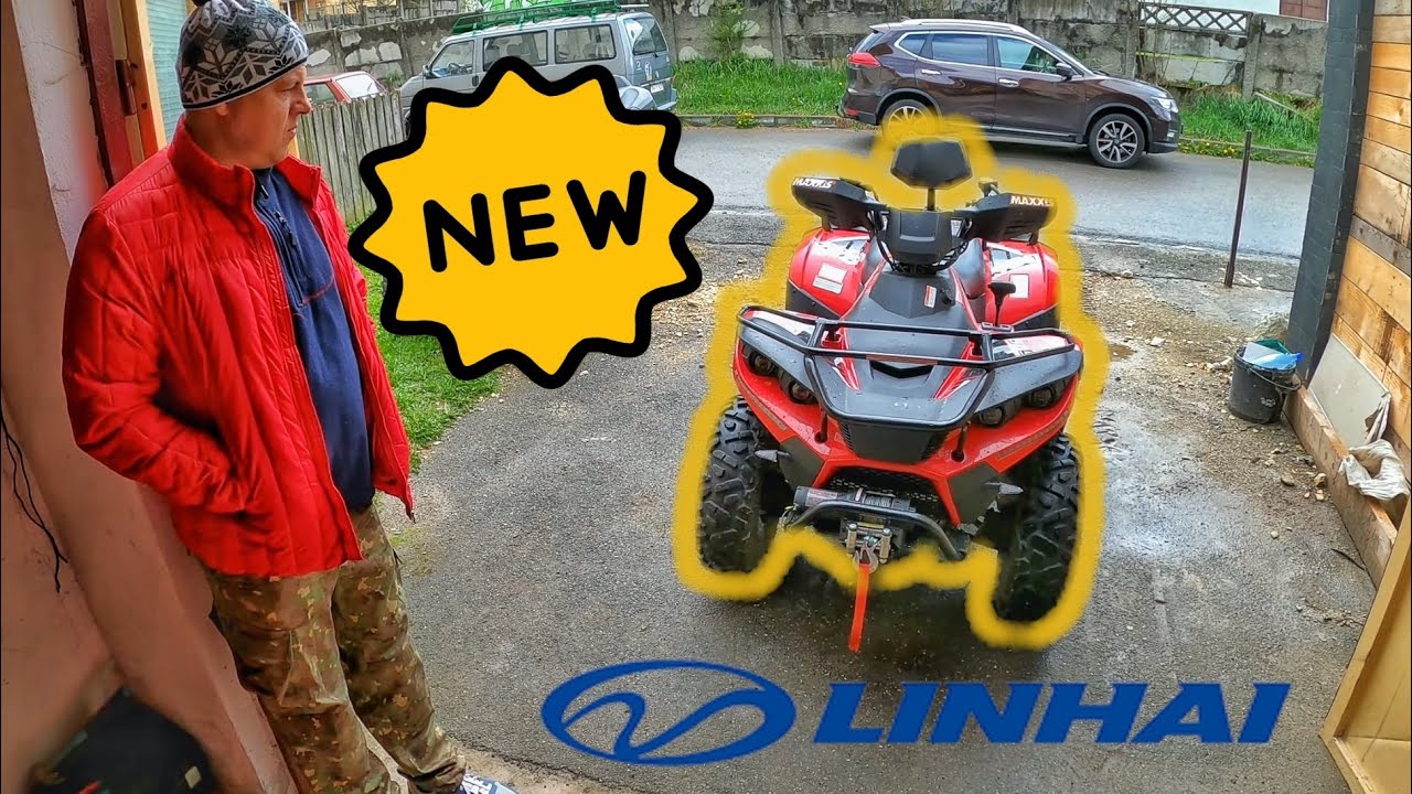 SI-A CUMPARAT ATV NOU *LINHAI DRAGONFLY 500 S 4X4* - YouTube