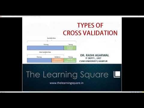 Types of cross validation in ML - YouTube