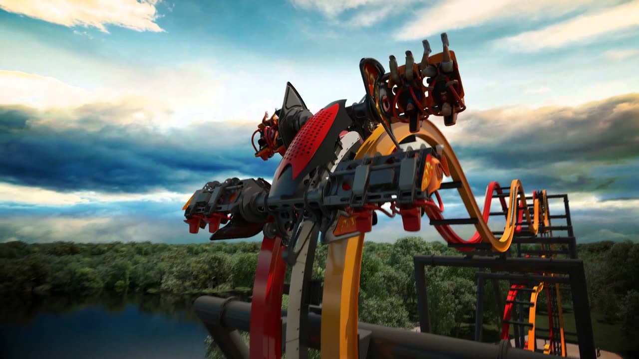 Total Mayhem - New 4D Spinning Coaster at Six Flags Great Adventure for ...