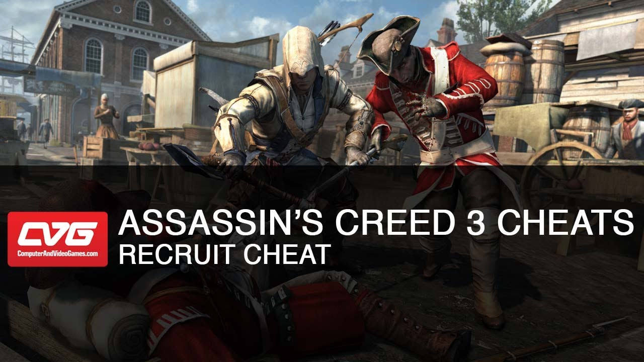 Assassins Creed III - Recruit Cheat - YouTube