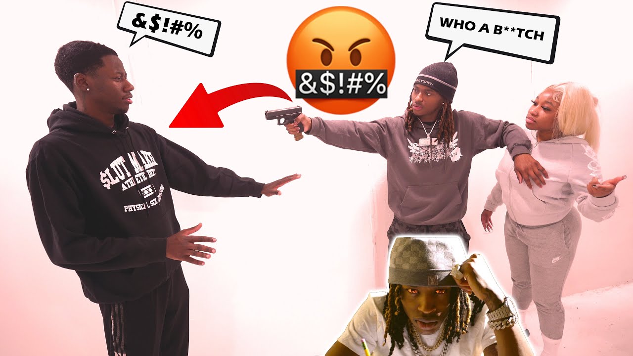 I Called @ErickaB_ B**** In front of @AntCookin🤬😳 **Gone wrong** #1up # ...