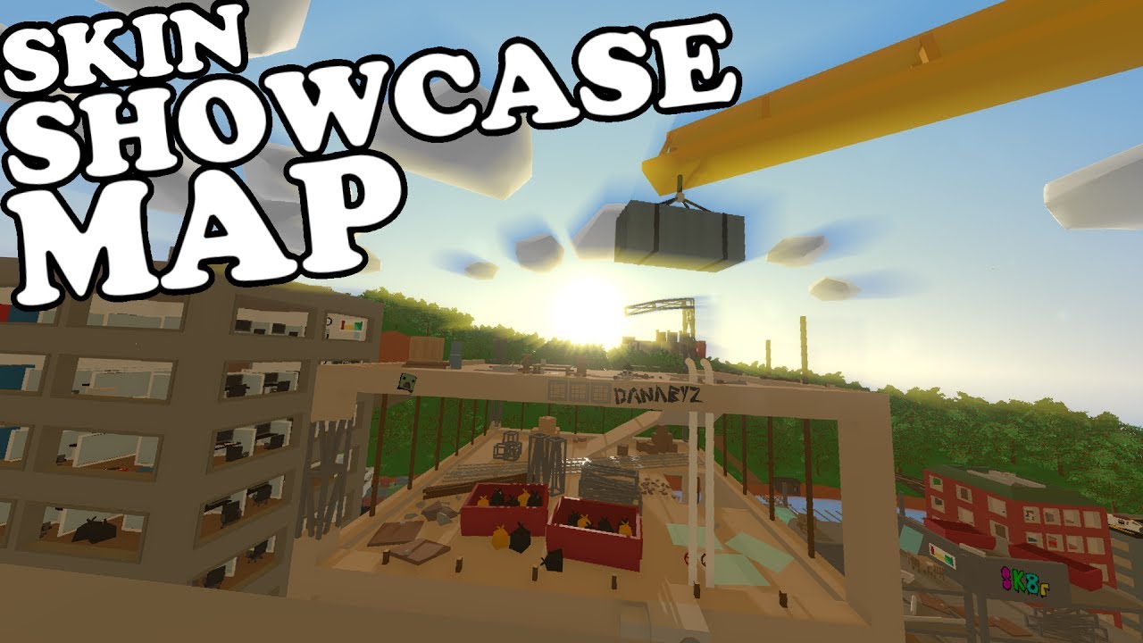 Unturned - Skin Showcase Map - YouTube