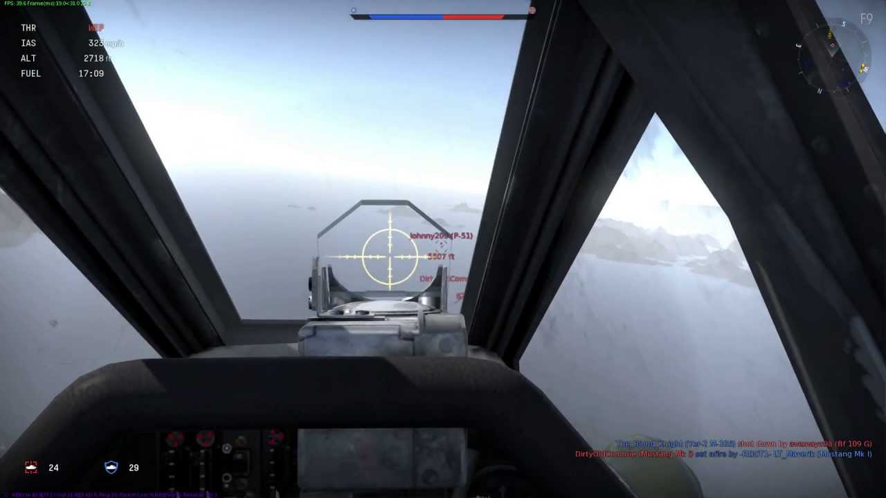 War Thunder - FW-190 Joystick full sensitivity testing - YouTube
