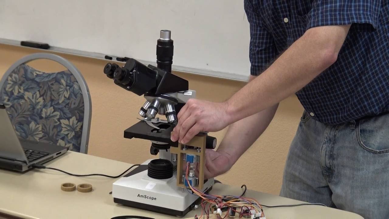 Microscope Hacking Part 1 Using Arduino And A Raspberry Pi Youtube