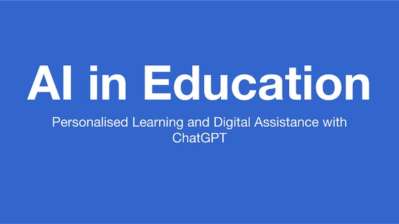 Artificial Intelligence (AI) in Education: Part 3 - Personalised ...
