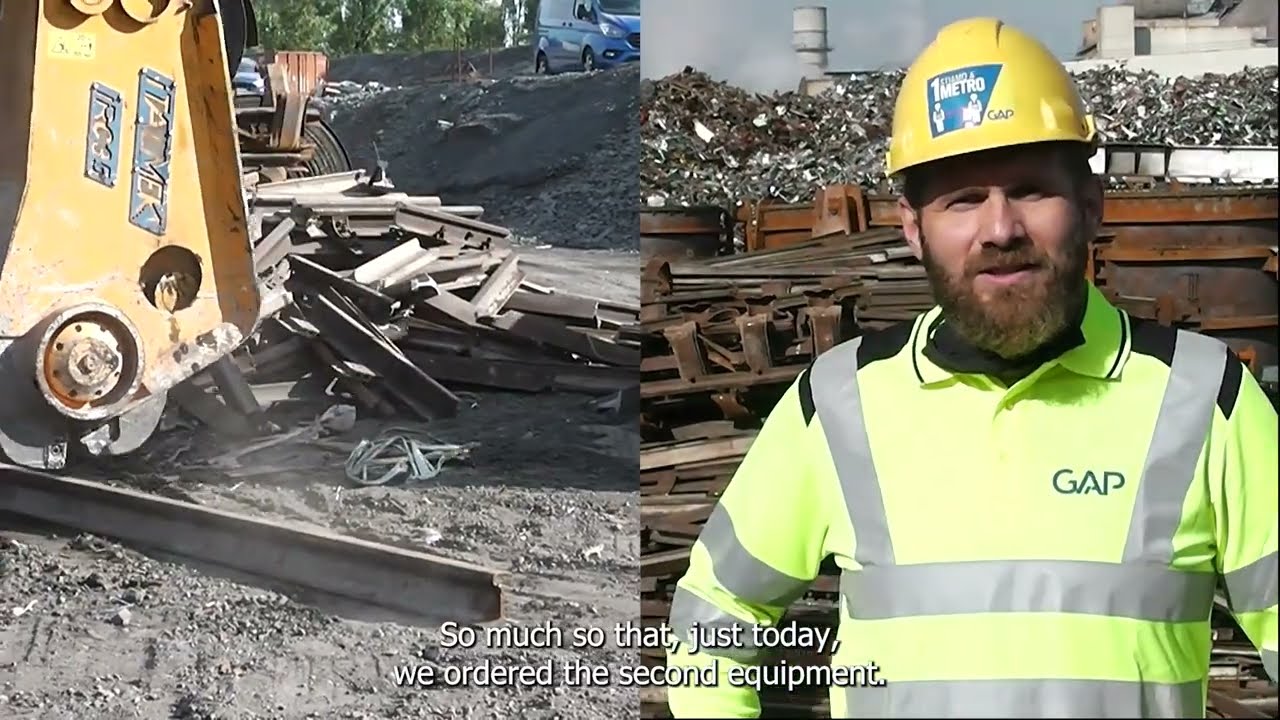 italmek rail breaker cropper cutter irc35 above all - GAP endorsement ...