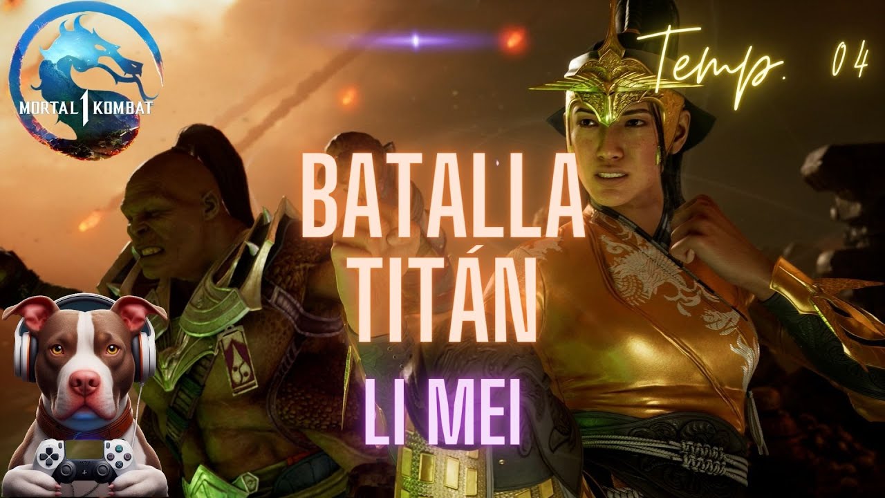 Mortal Kombat 1 | Batalla de Titán : Li Mei | Temporada 4 de Invasión # ...